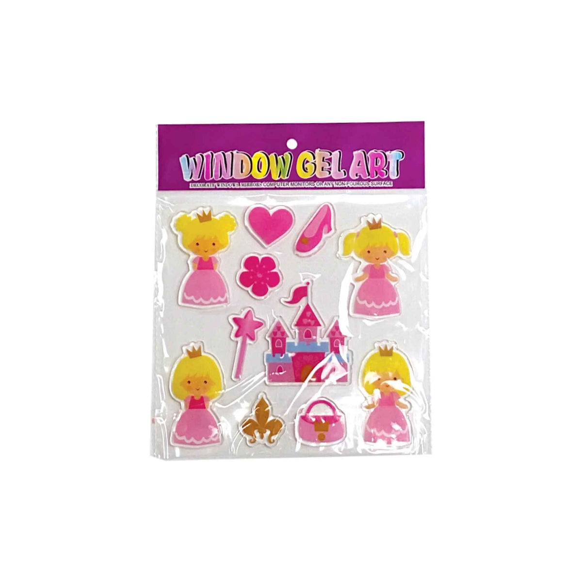 Princess Gel Window Stickers – Lollipop Art Lounge